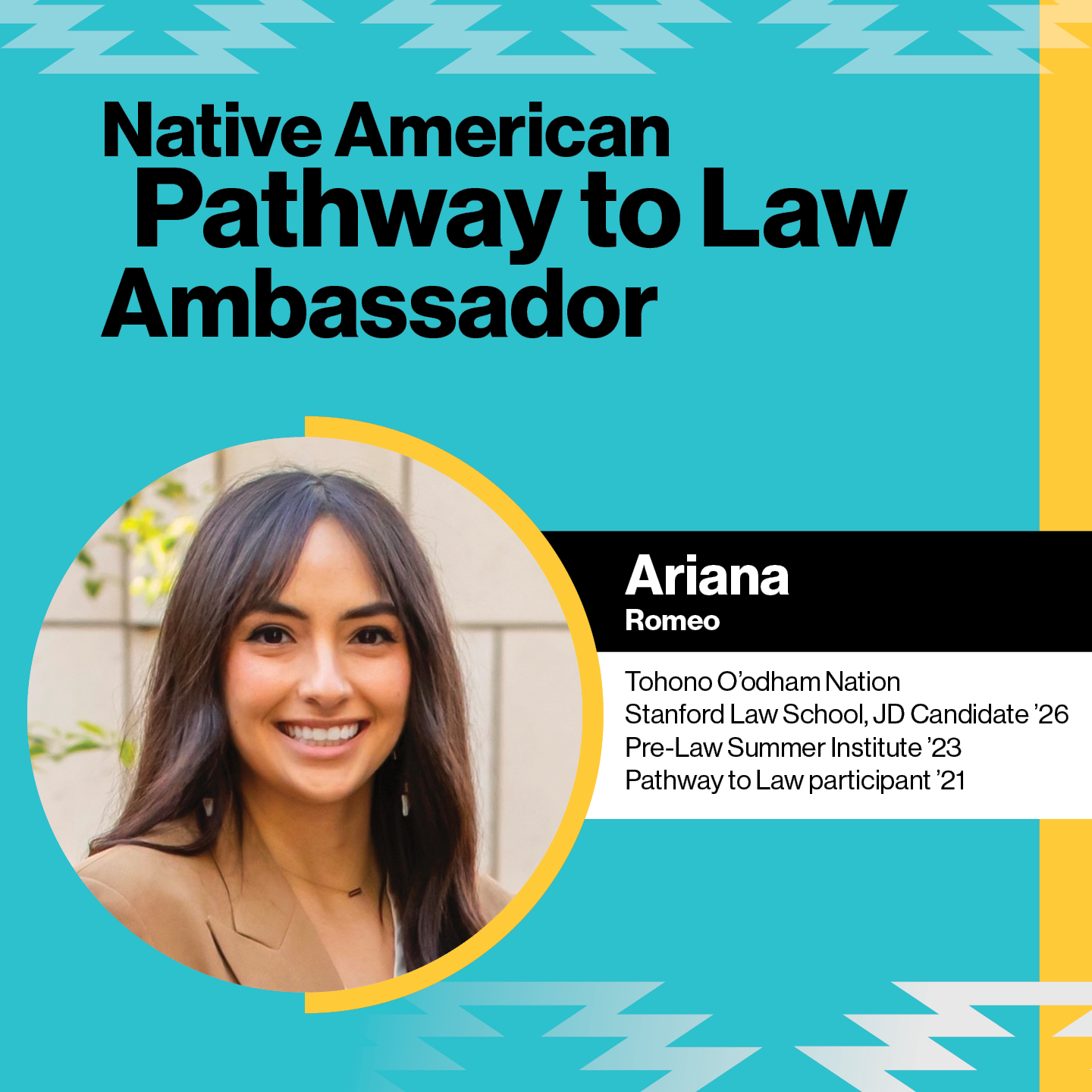 Pathway to Law Ambassador: Ariana Romeo - Indian Legal ProgramIndian ...